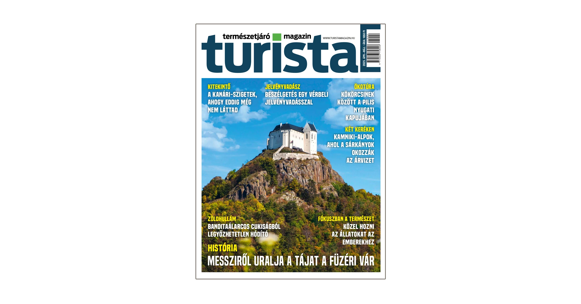 Turista Magazin 2025. április-május - 2025.ÉVI SZÁMOK - TuristaShop