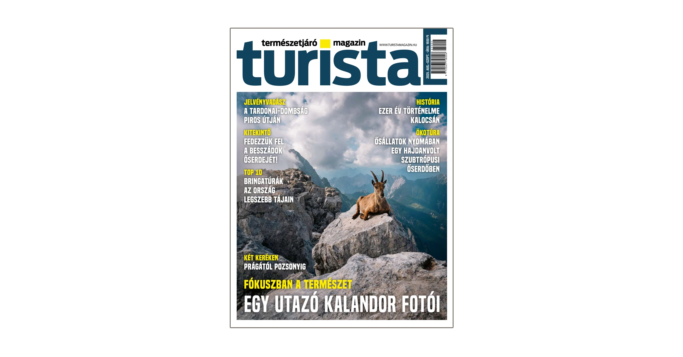 Turista Magazin 2025. augusztus-szeptember - 2025.ÉVI SZÁMOK - TuristaShop
