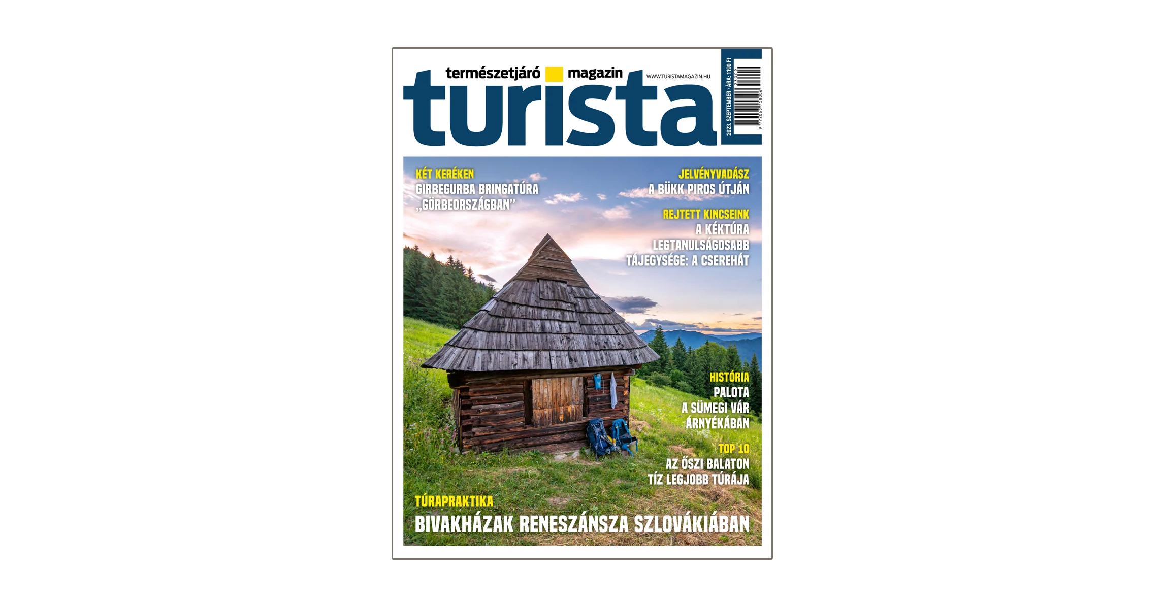Turista Magazin 2023.szeptember - TuristaShop